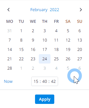 Date and Time Columns | SimpleOne Documentation